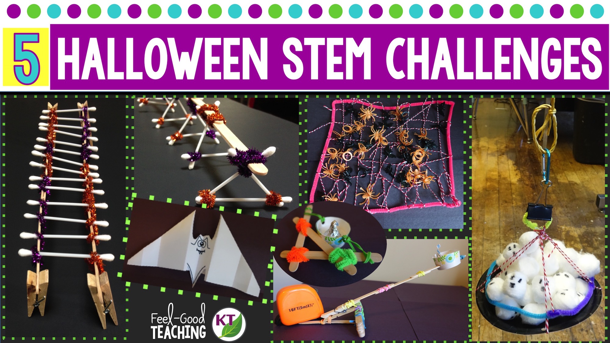 5 Halloween STEM Challenge Activities - Feel Good Teaching