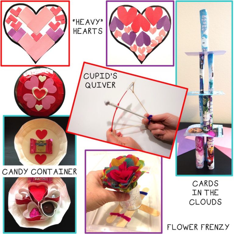 Valentine's Day STEM Challenge Activities - Feel Good Teaching