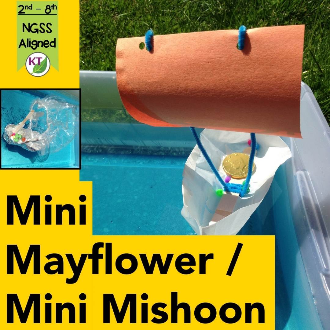 Thanksgiving STEM Challenge: Mini Mayflower and Mini Mishoon - Feel ...