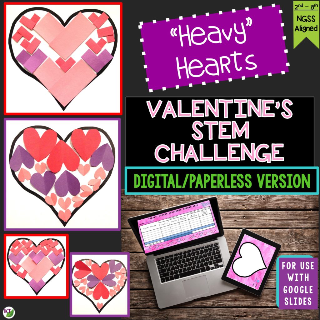 Valentine’s Day STEM Challenge: “Heavy” Hearts