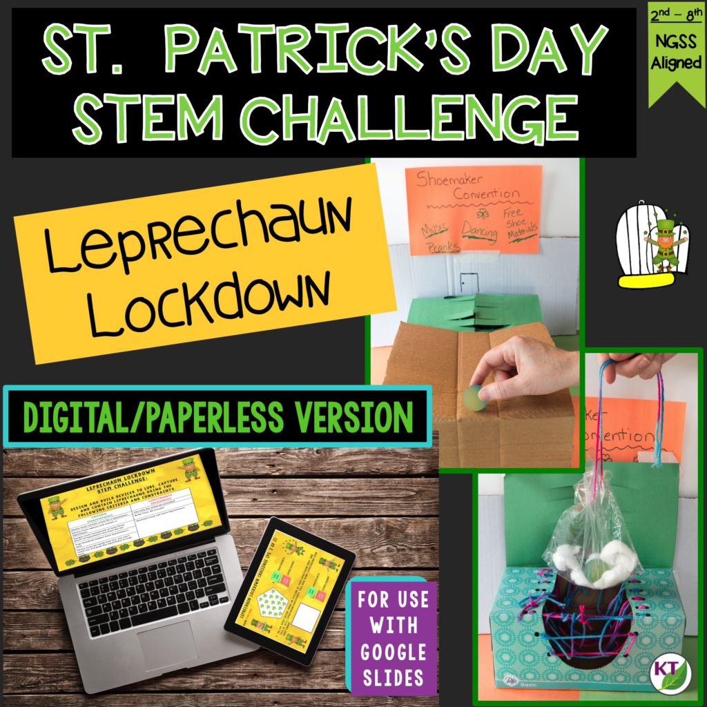 St. Patrick's Day STEM Challenge: Leprechaun Lockdown - Feel Good Teaching