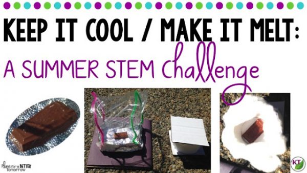 End of the Year Summer STEM Challenge: Keep it Cool / Make it Melt ...