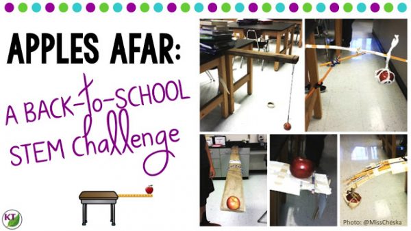 Back-to-School STEM Challenge: Apples Afar - Feel Good Teaching