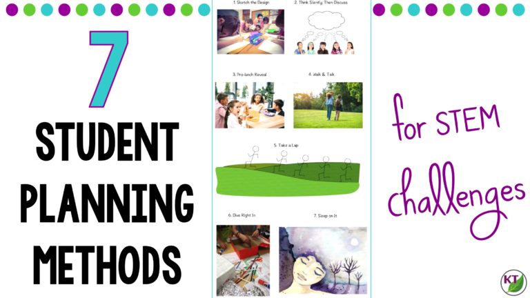 Student Planning Methods for STEM Challenges - Feel Good Teaching