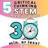Teaching Critical Thinking with 5 STEM Activities - Feel Good Teaching