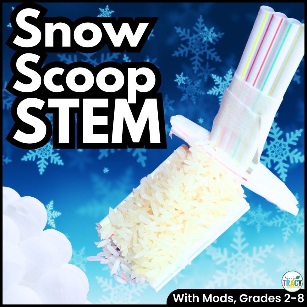 Winter STEM Challenge: Snow Scoop Solution - Feel Good Teaching