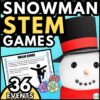 36 Joyous Snowman STEM Winter Activities - Feel Good Teaching