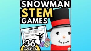 36 Joyous Snowman STEM Winter Activities - Feel Good Teaching
