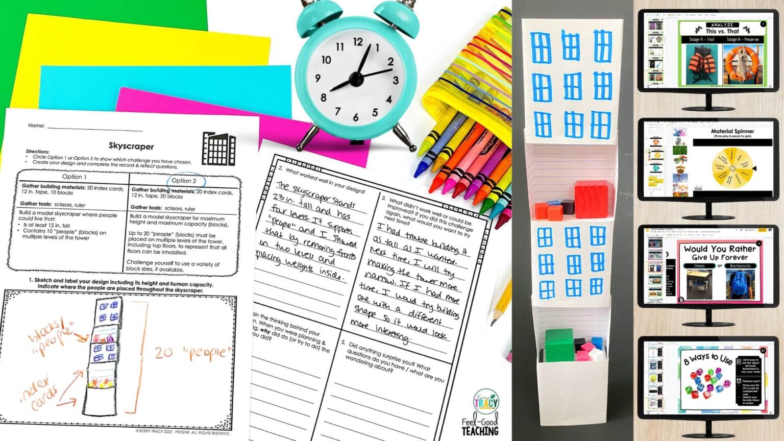 Easy STEM Activities Under 30 Minutes - Feel Good Teaching