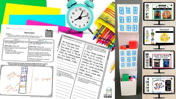 Easy STEM Activities Under 30 Minutes - Feel Good Teaching